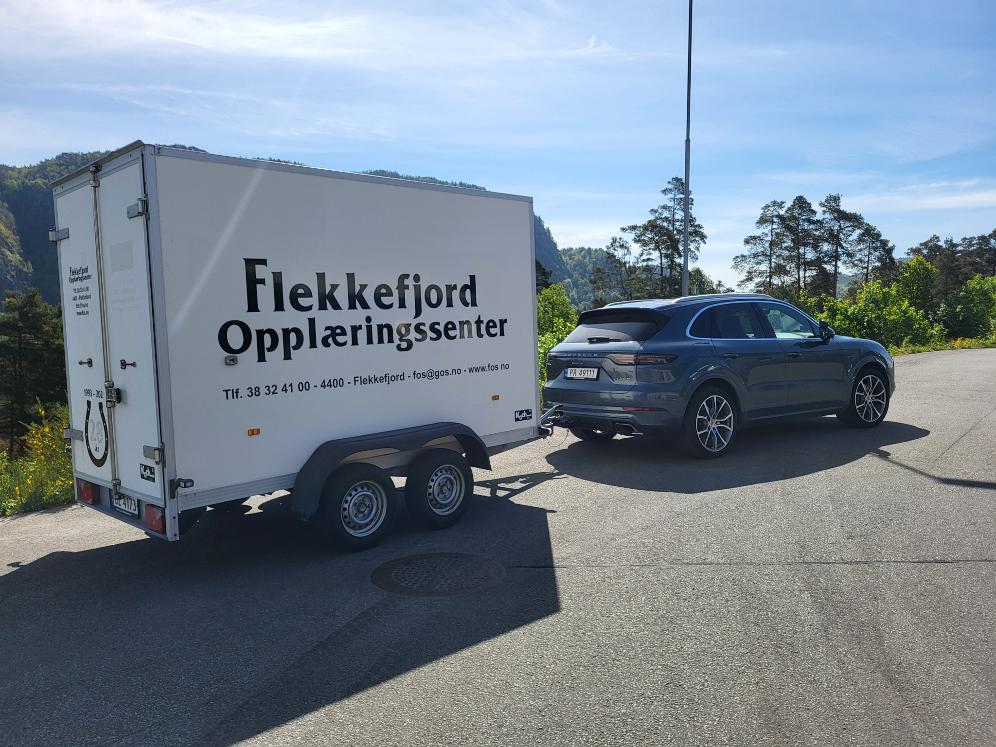 Bil med tilhenger klasse BE | Flekkefjord Opplæringssenter
